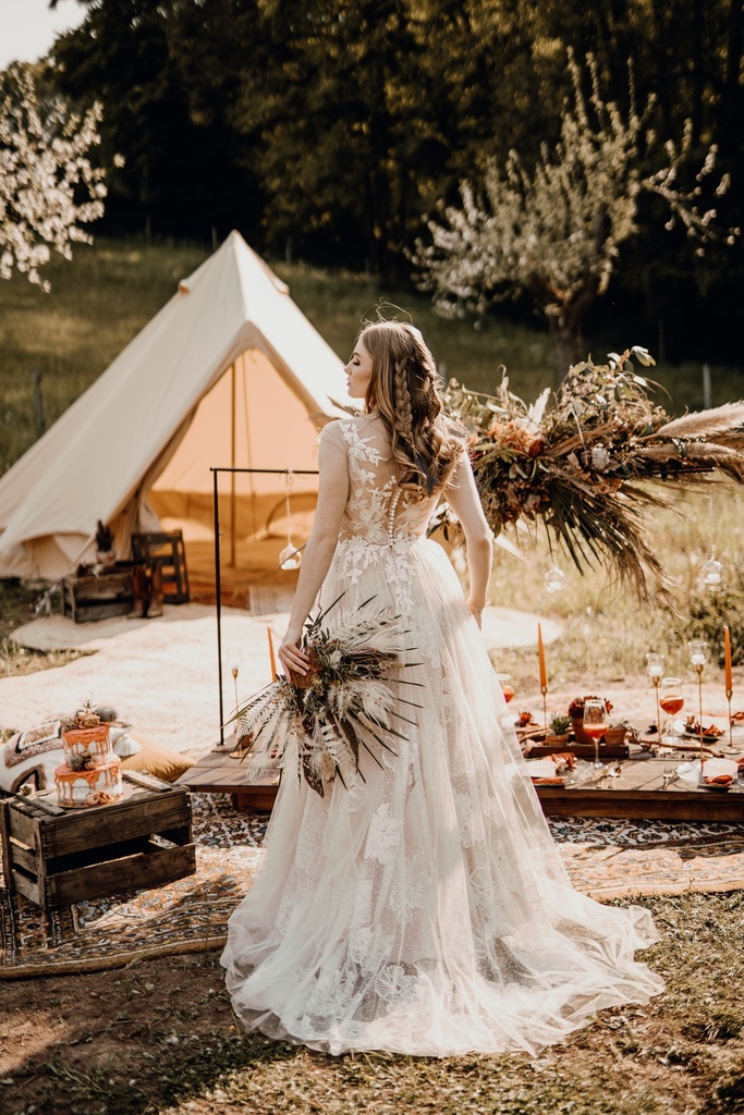 Boho Zelt Tipi - Hochzeitszelt ★ mieten